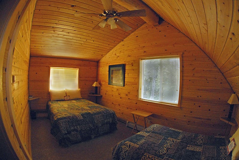 Stay in a Rustic Alaskan Cabin with Private Baths and a Full Kitchen