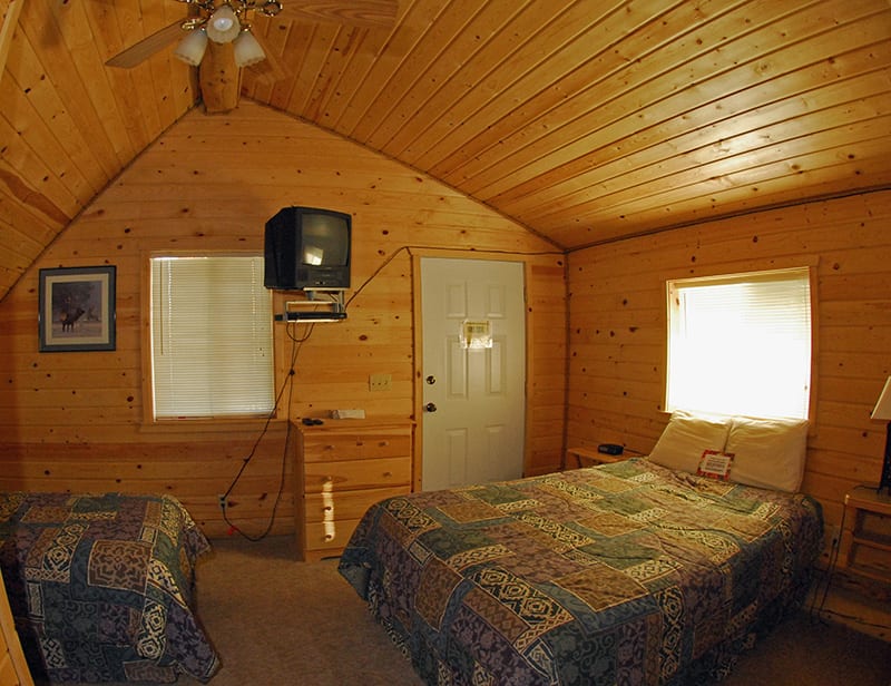Stay in a Rustic Alaskan Cabin with Private Baths and a Full Kitchen