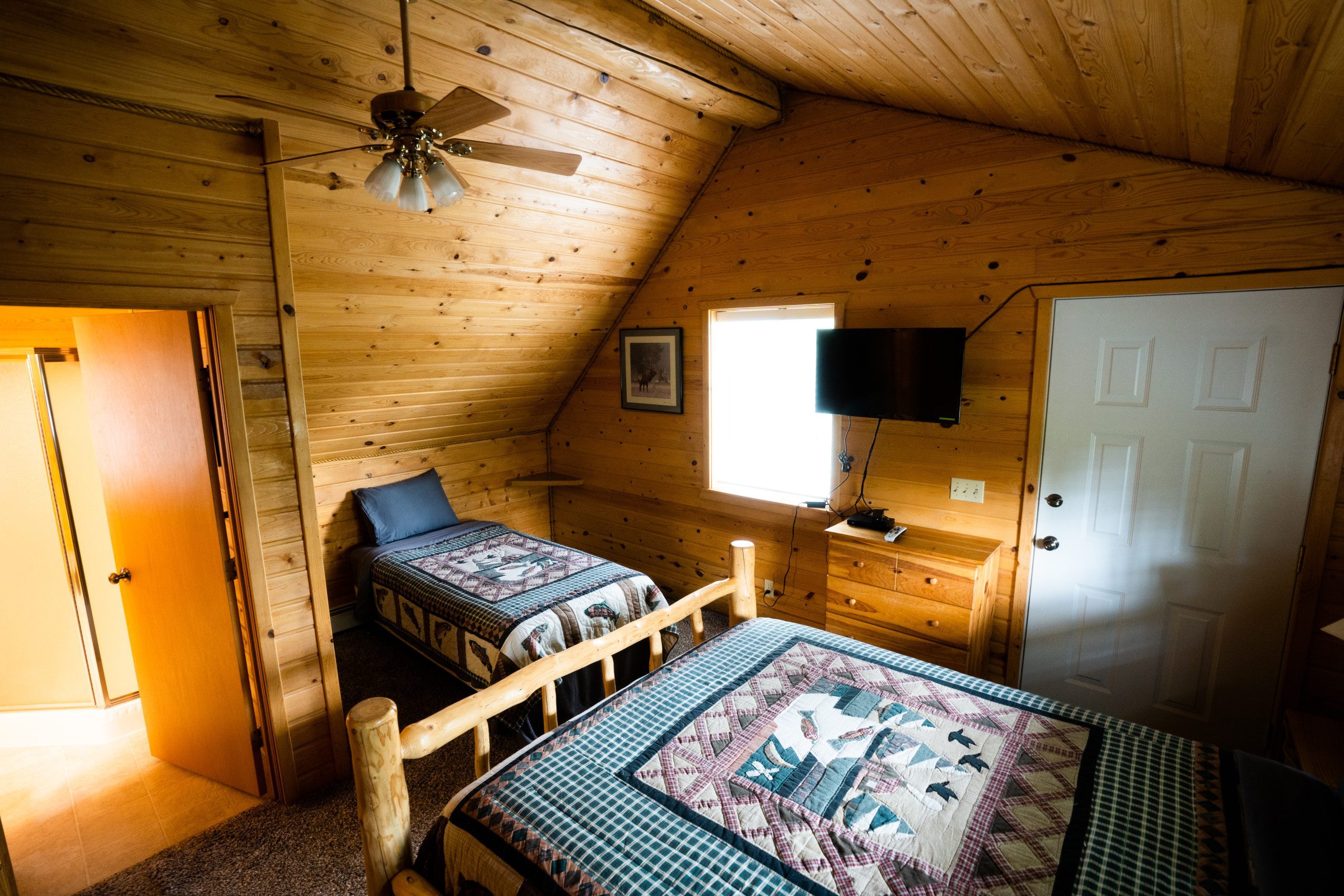 Stay in a Rustic Alaskan Cabin with Private Baths & a Full Kitchen